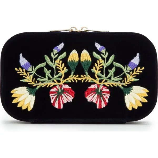 Wolf Zoe Travel Zip Case - Indigo