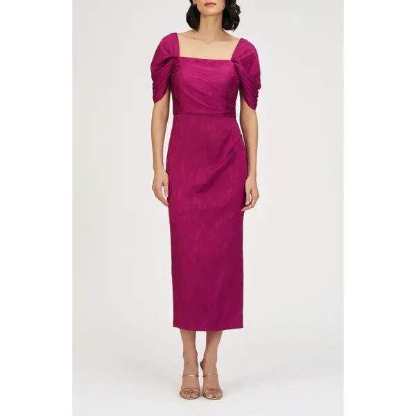 Js Collections Phoebe Convertible Sleeve Cocktail Dress