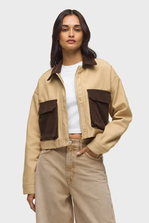 Hudson Jeans Canvas Chore Jacket