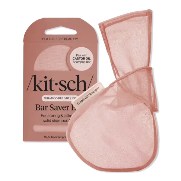KITSCH Shampoo Bar Saver Bag Caster Oil