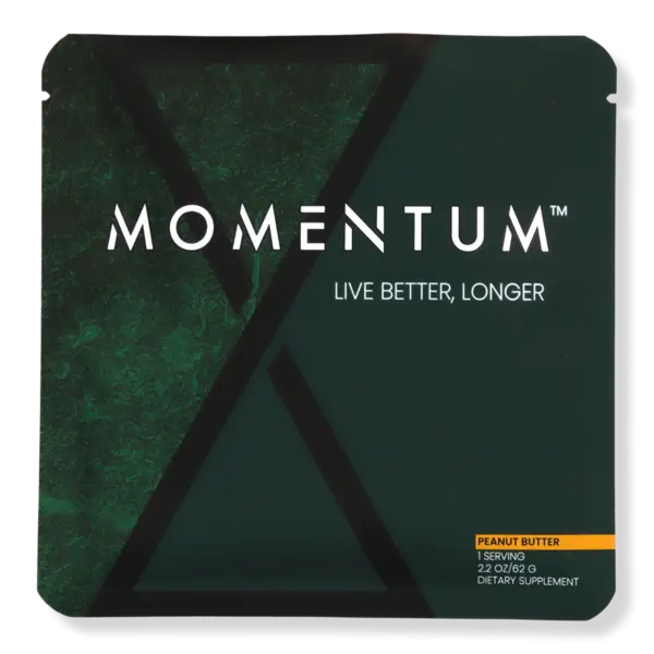 MOMENTUM Longevity Shake Singles Peanut Butter
