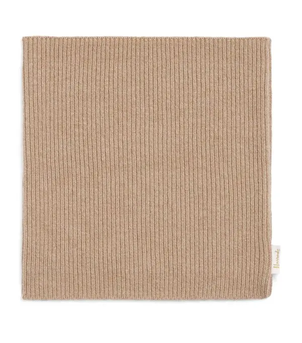 Harrods Cashmere Snood - Neutral