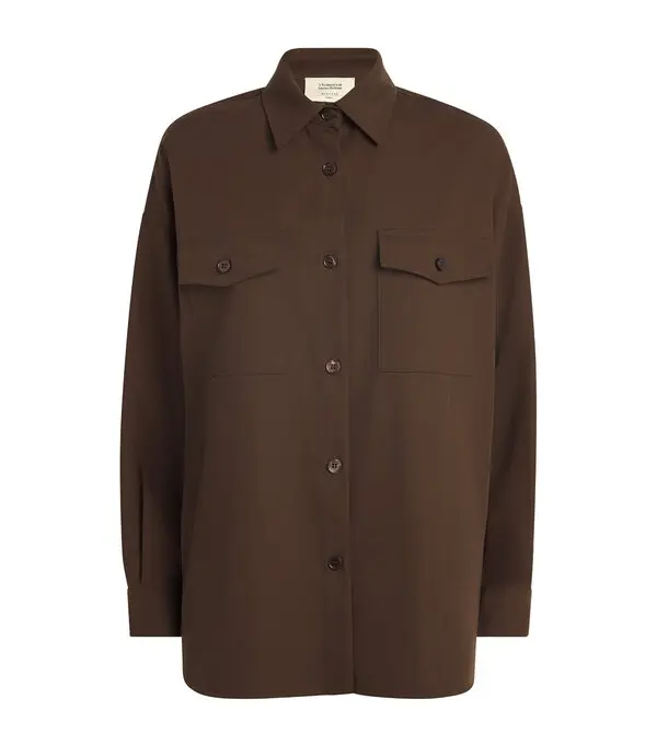 Max Mara Wool Shirt Jacket