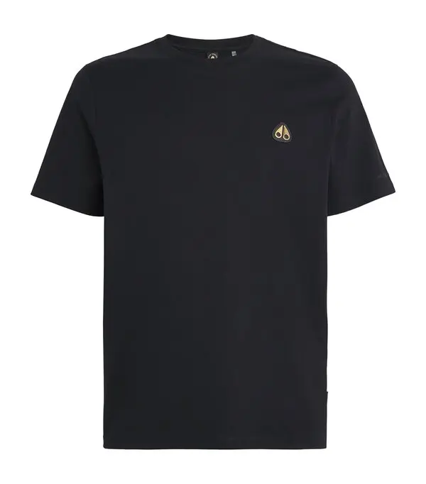 Moose Knuckles Pima Cotton Crescent T-shirt - Black