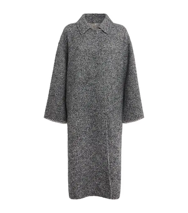 Lafayette 148 New York Alpaca-wool Reversible Overcoat