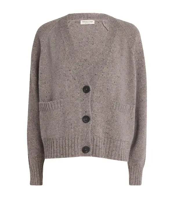Johnstons Of Elgin Donegal Cashmere Relaxed Cardigan