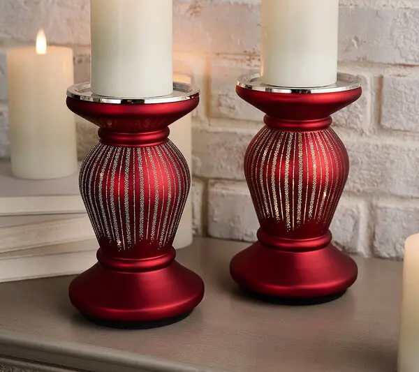 VALERIE PARR HILL Set Of 2 Starry Night Pedestals Valerie