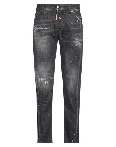 Dsquared2 Tapered Denim Jeans - Black
