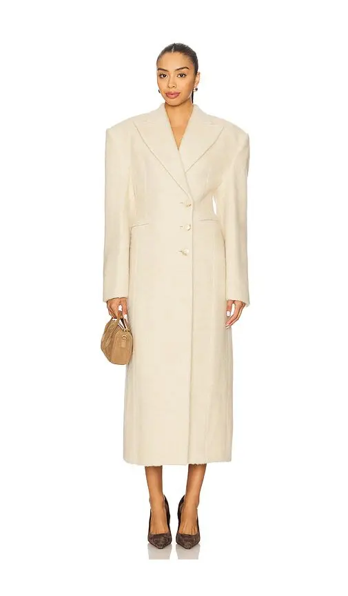Andamane Ottavia Coat - Ivory