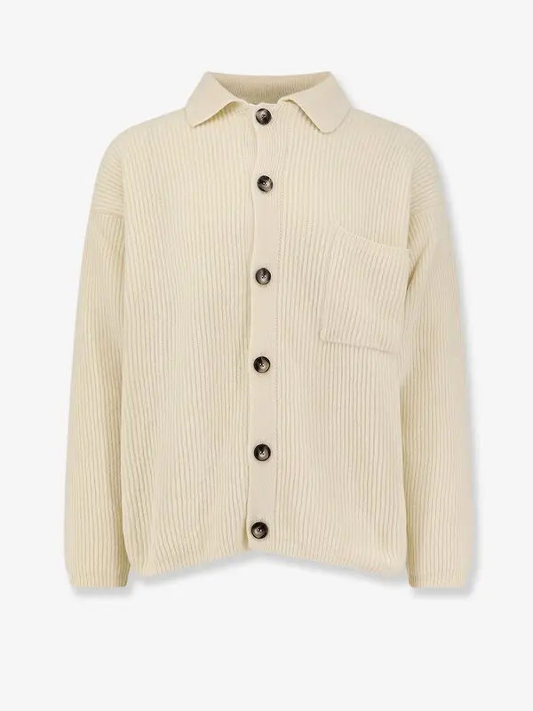 AMARANTO Wool And Cashmere Cardigan