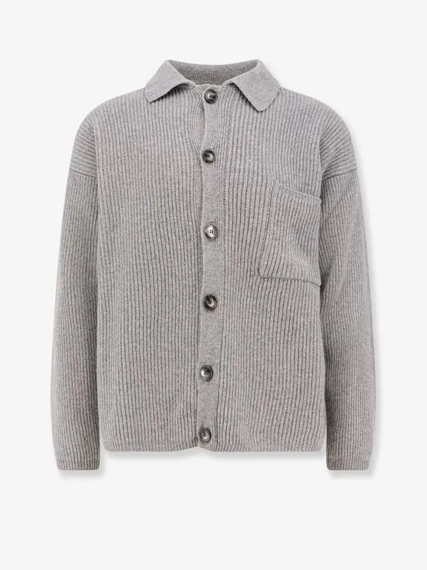 AMARANTO Wool And Cashmere Cardigan