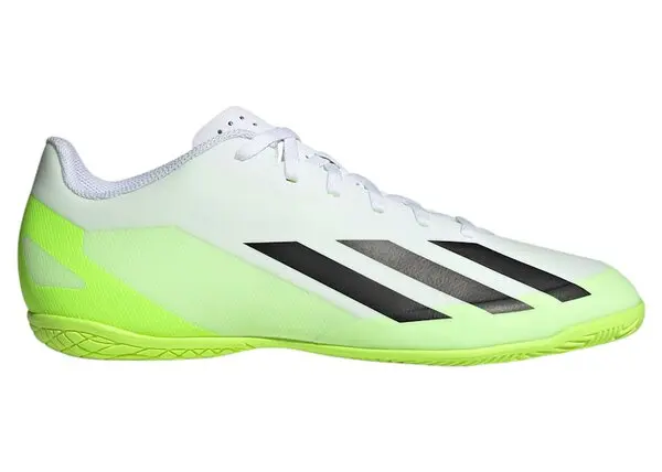 Adidas Crazyfast.4 Indoor - Cloud White/core Black/lucid Lemon
