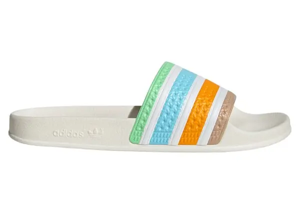 Adidas Adilette Slides - Bliss Blue/cloud White/off White
