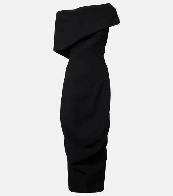 Jacquemus One-shoulder Midi Dress