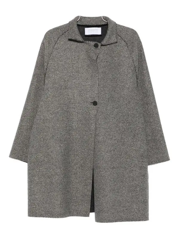 Harris Wharf London Textured Coat - Multicolor