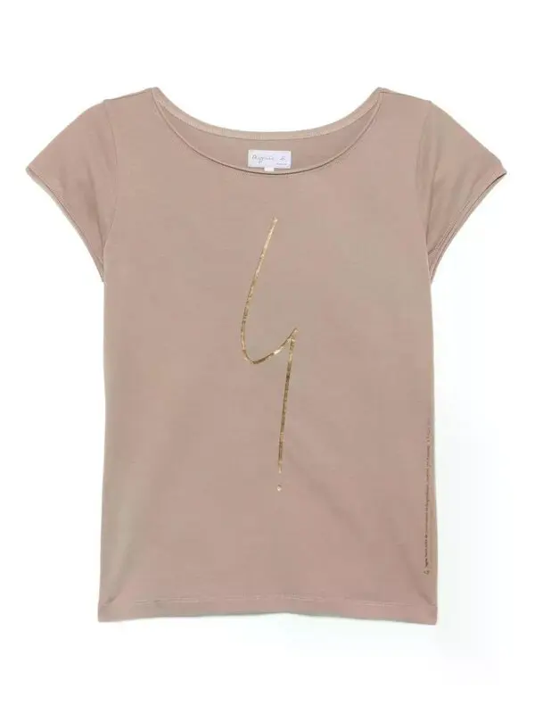 AGNÈS B. Irony-print T-shirt