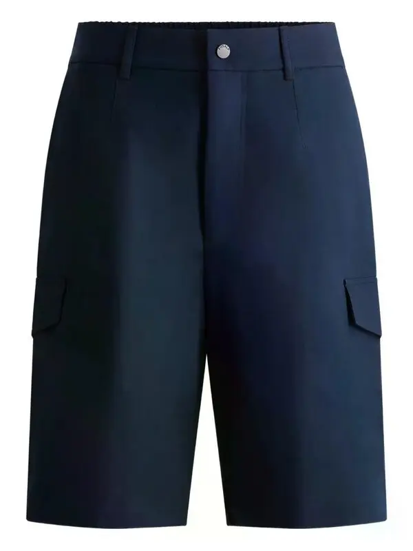 Fusalp Cargo-pocket Bermuda Shorts - Blue