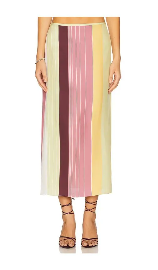 Sir The Label Fontana Skirt - Elisa Stripe