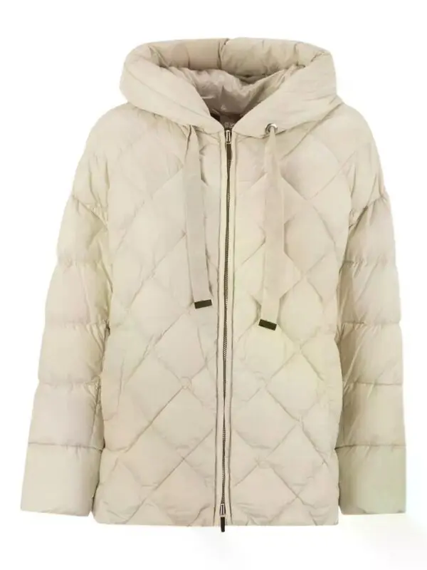Max Mara Quilted Hooded Jacket