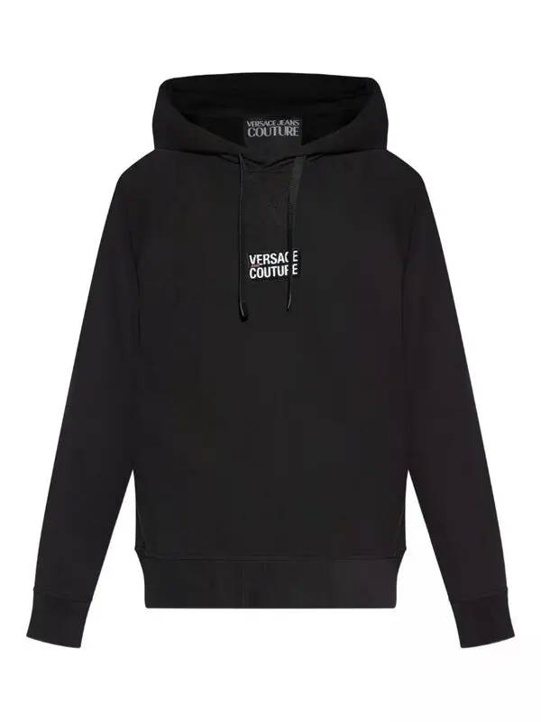 Versace Logo-patch Hoodie