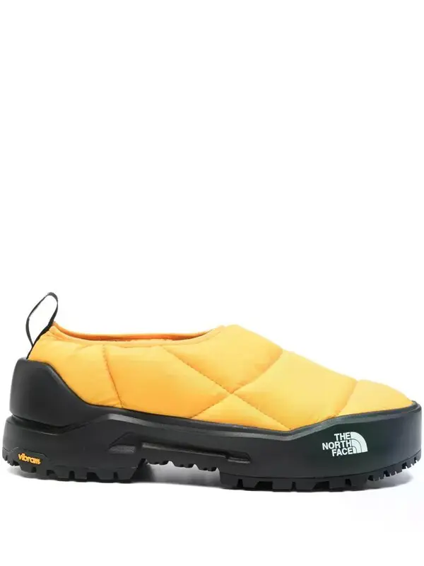 The North Face Logo-print Sneakers - Yellow