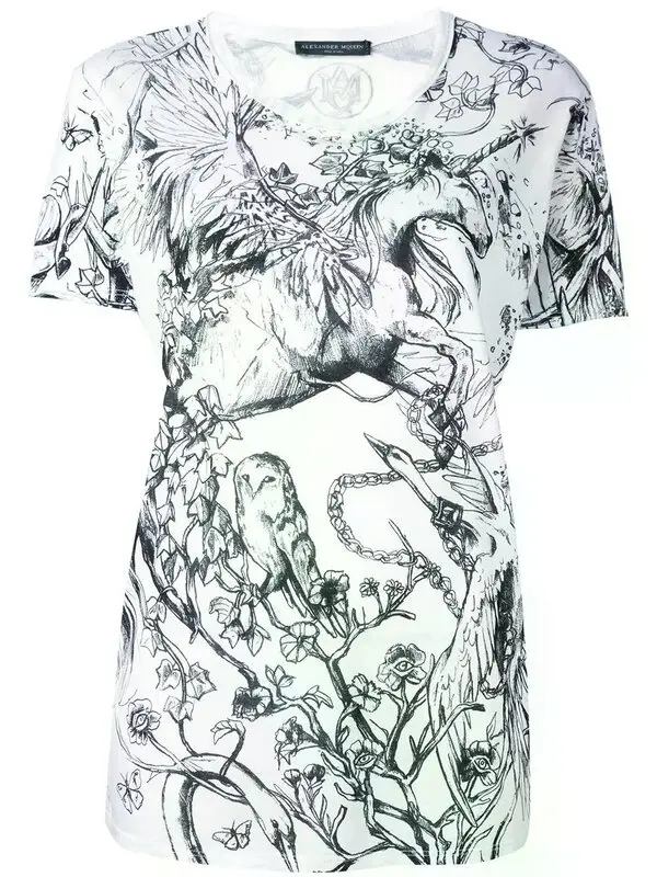 Alexander McQueen Printed T-shirt