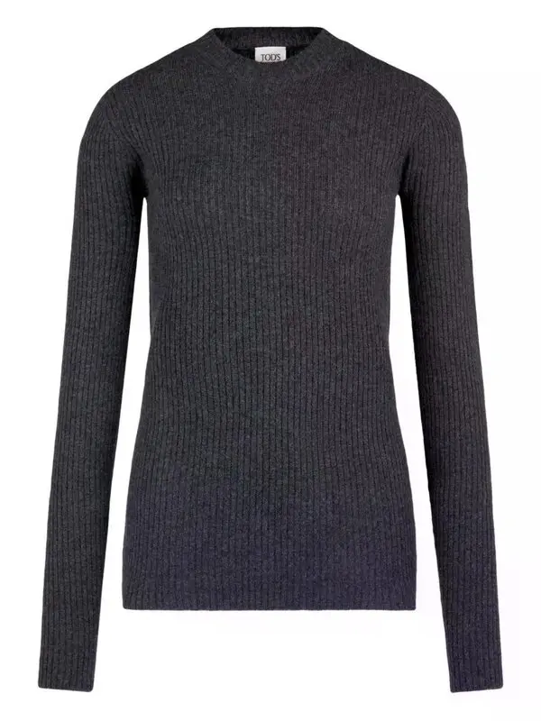 TOD'S Ribbed Round-neck Sweater