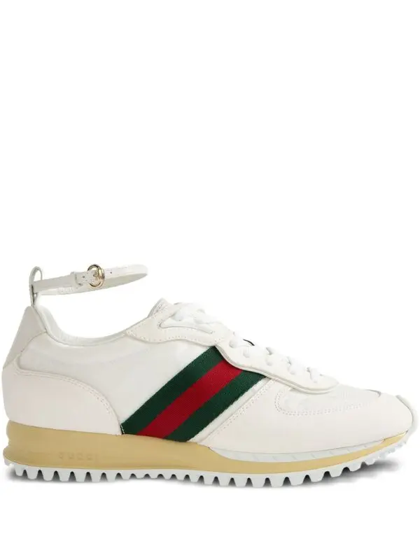 Gucci Re Motion Leather Sneakers - White