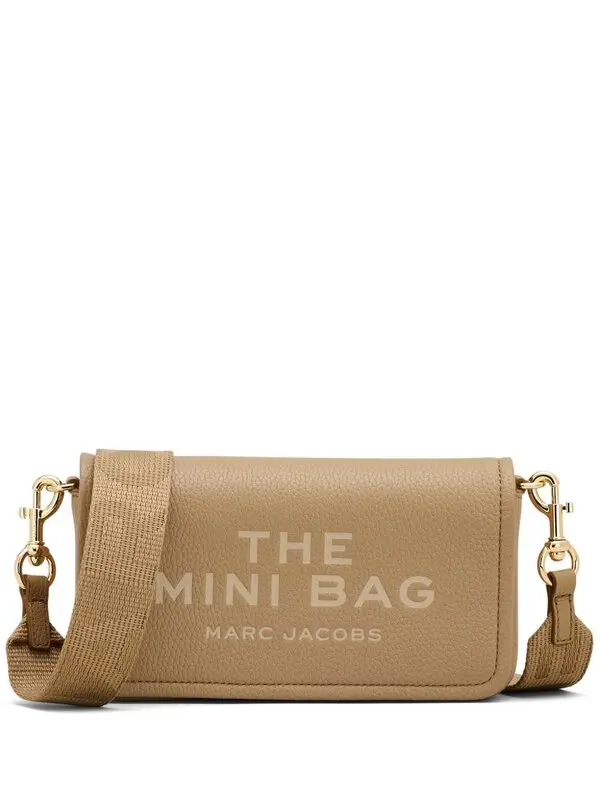 Marc Jacobs The Mini Leather Crossbody Bag - Camel