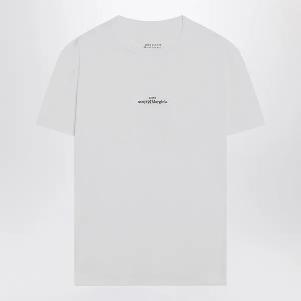 MAISON MARGIELA T-shirt With Distorted Logo