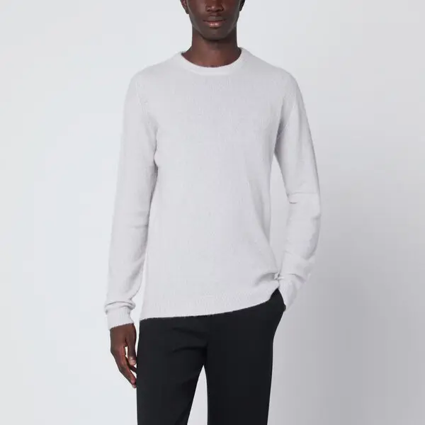 ROBERTO COLLINA Crew Neck Cashmere Blend Sweater