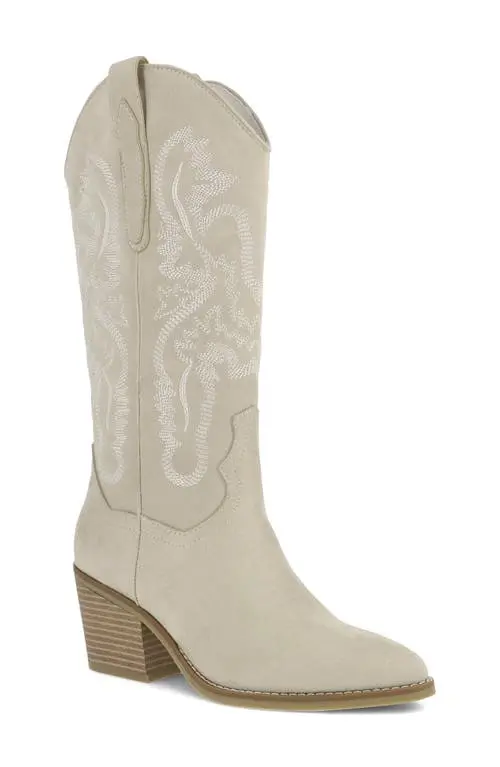 Mia Western Boot - Seashell