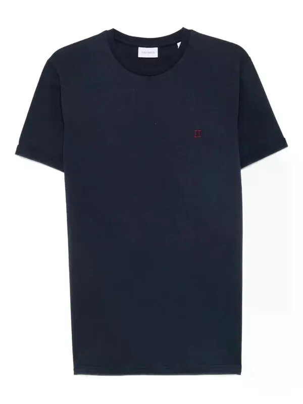 LES DEUX Norregaard Contrast Short-sleeve T-shirt - Blue