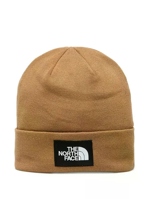 The North Face Logo-patch Beanie - Brown