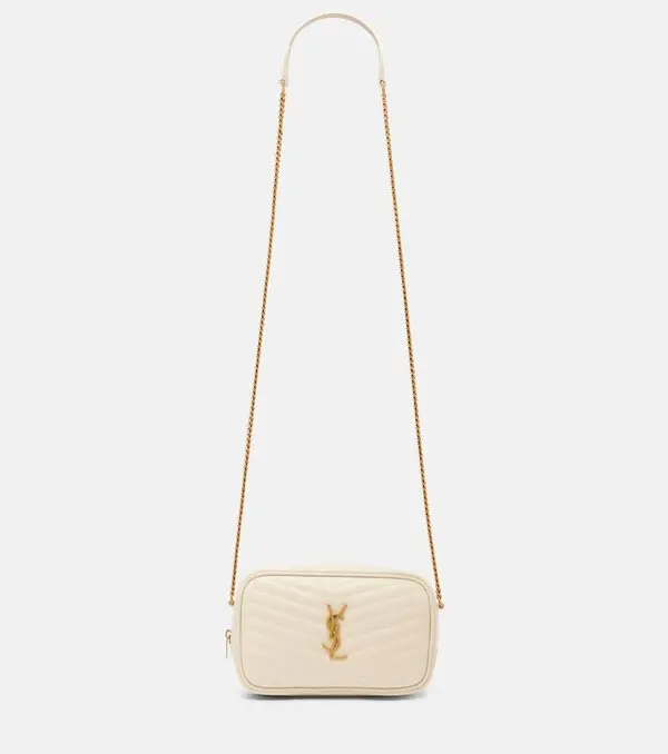 Saint Laurent Lou Mini Matelassé Leather Camera Bag