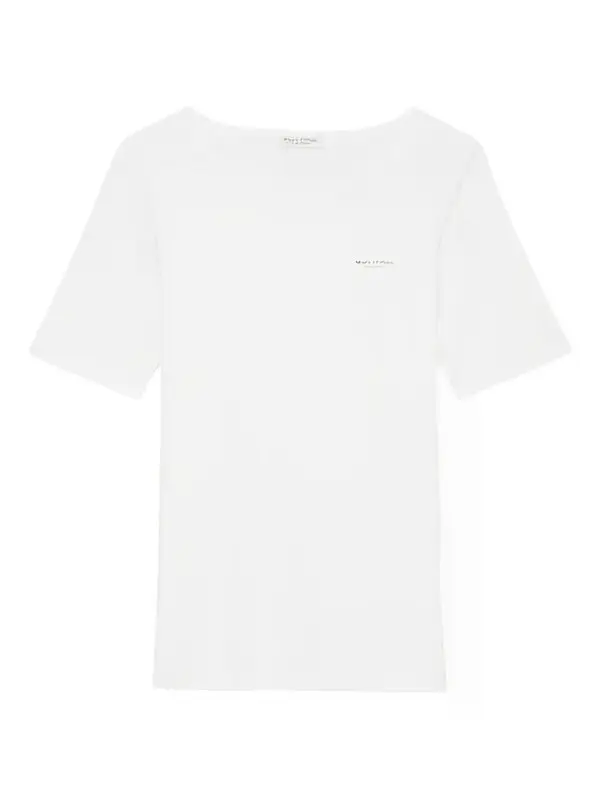 Marc O'polo Short-sleeve Crew-neck T-shirt - White