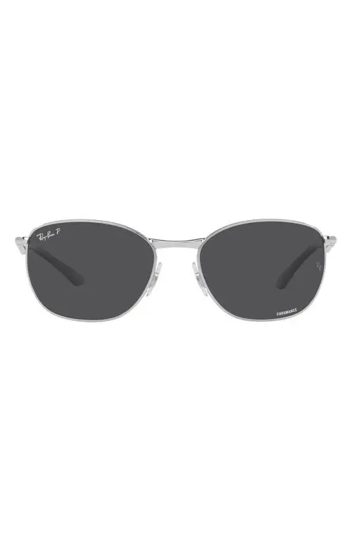 Ray-ban 57mm Polarized Pillow Sunglasses