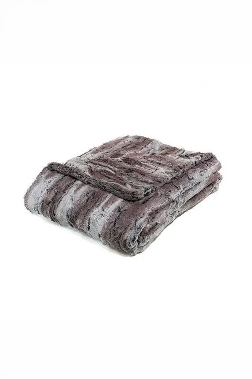 SEA TO ME BLANKETS Mammoth Memories Faux Fur Throw Blanket