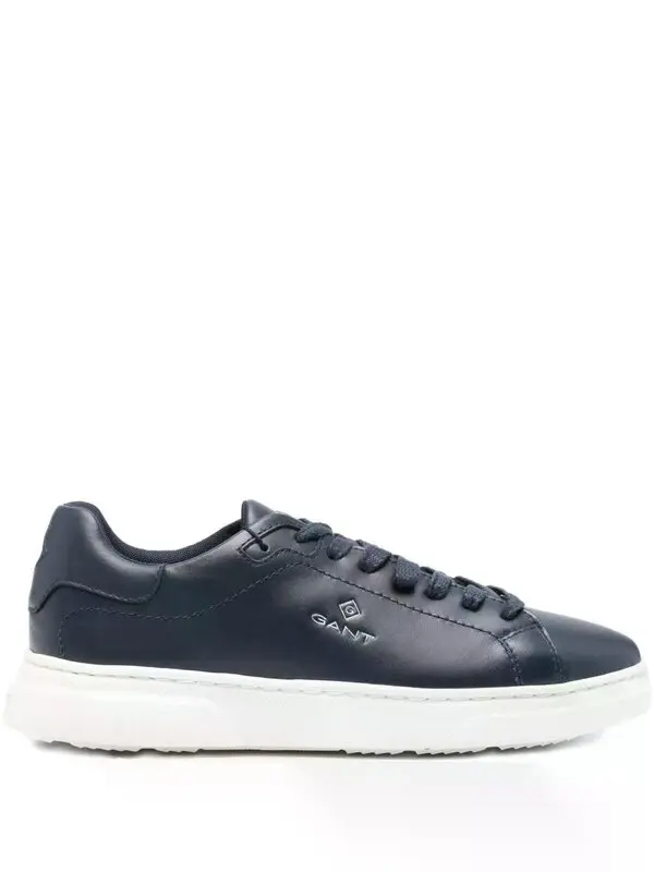 Gant Logo-detail Leather Sneakers