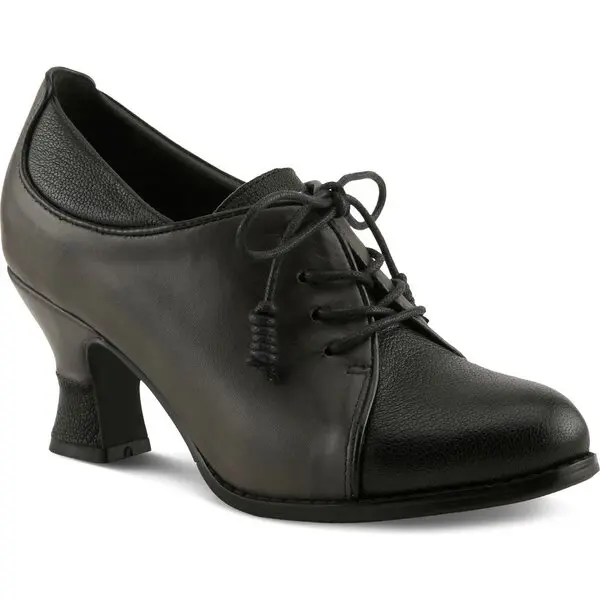 SPRING STEP SHOES Alsehi Derby Pump - Black Multi