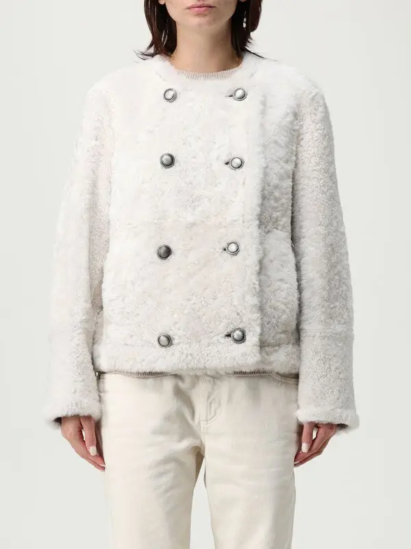 Brunello Cucinelli Fur Coat - Beige