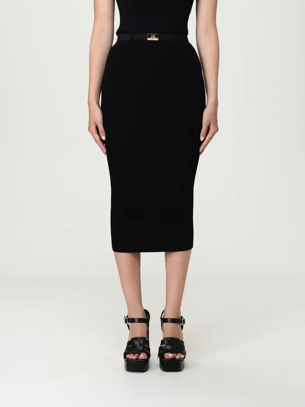 Elisabetta Franchi Pencil Skirt - Black