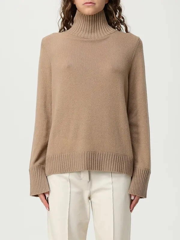 ALLUDE Pullover Sweater - Brown