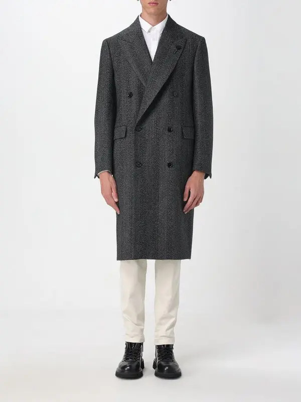 LARDINI Tailored Overcoat