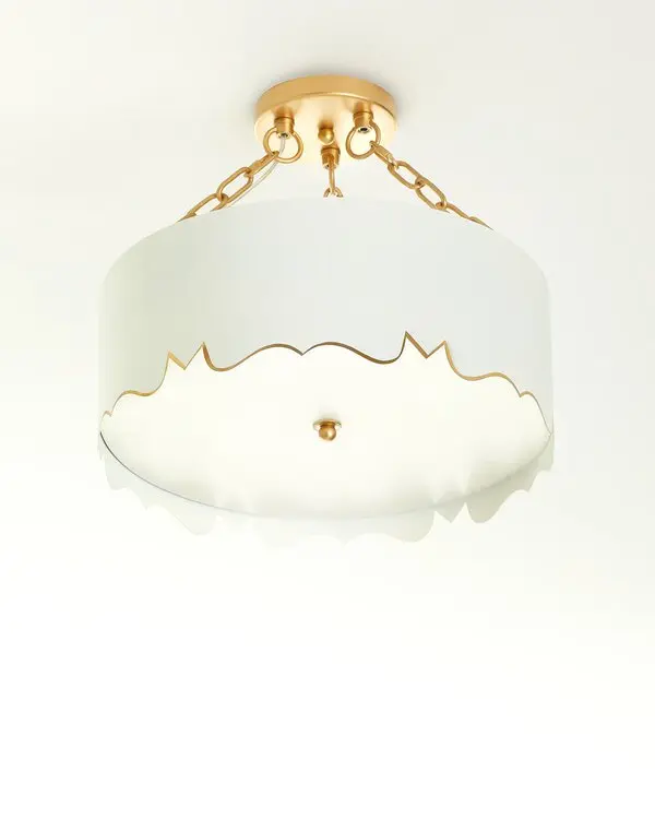 OLD WORLD DESIGN Mollie Pendant With Gold Accents