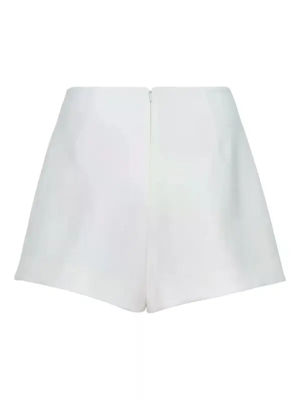 ALEXIA Tailored Shorts With Bead Embellishment