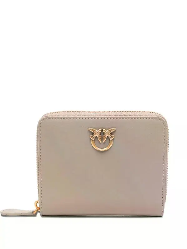 Pinko Zip-around Leather Wallet