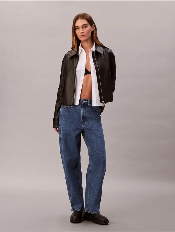 Calvin Klein Barrel Fit Jeans - Runaway Blue