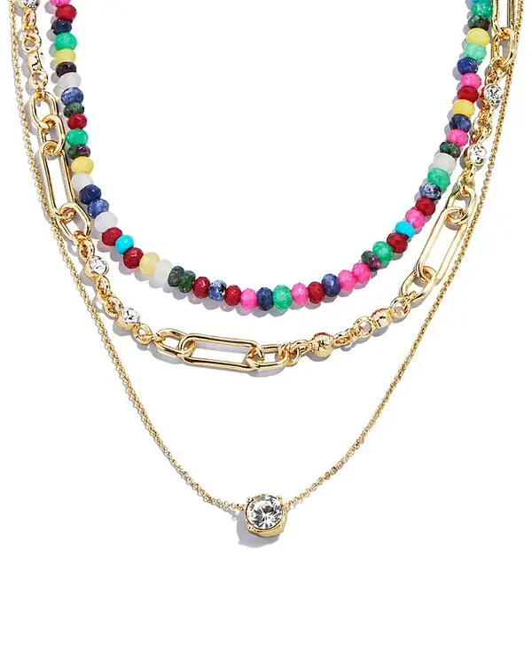 Baublebar Portia Layered Pendant Necklace - Multi
