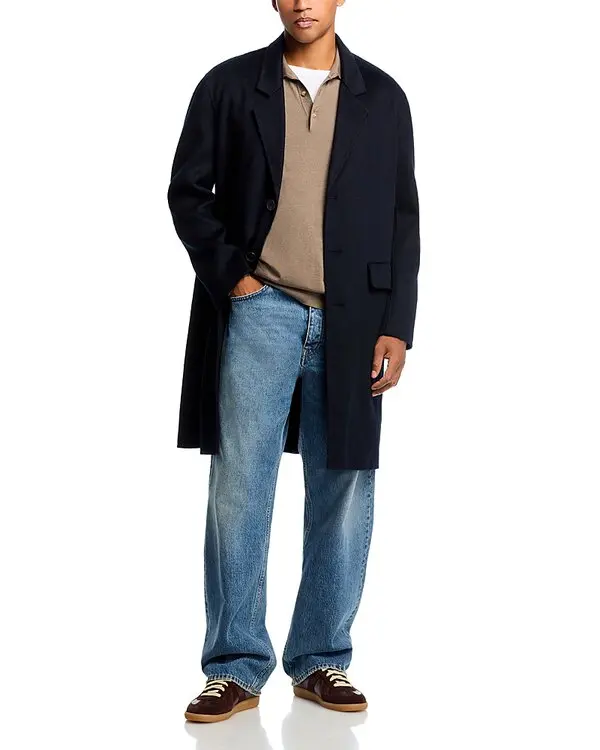 FRAME Double Face Wool Overcoat